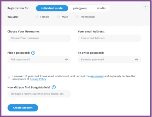 Become BongaCams Model Login and Sign Up on Bongamodels in 2026